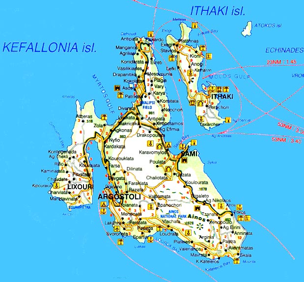 Cephalonia island, Ionian Sea, Greece